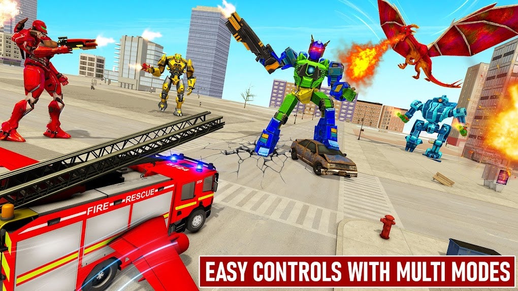 Dragon Robot Transforming Game APK for Android - Download