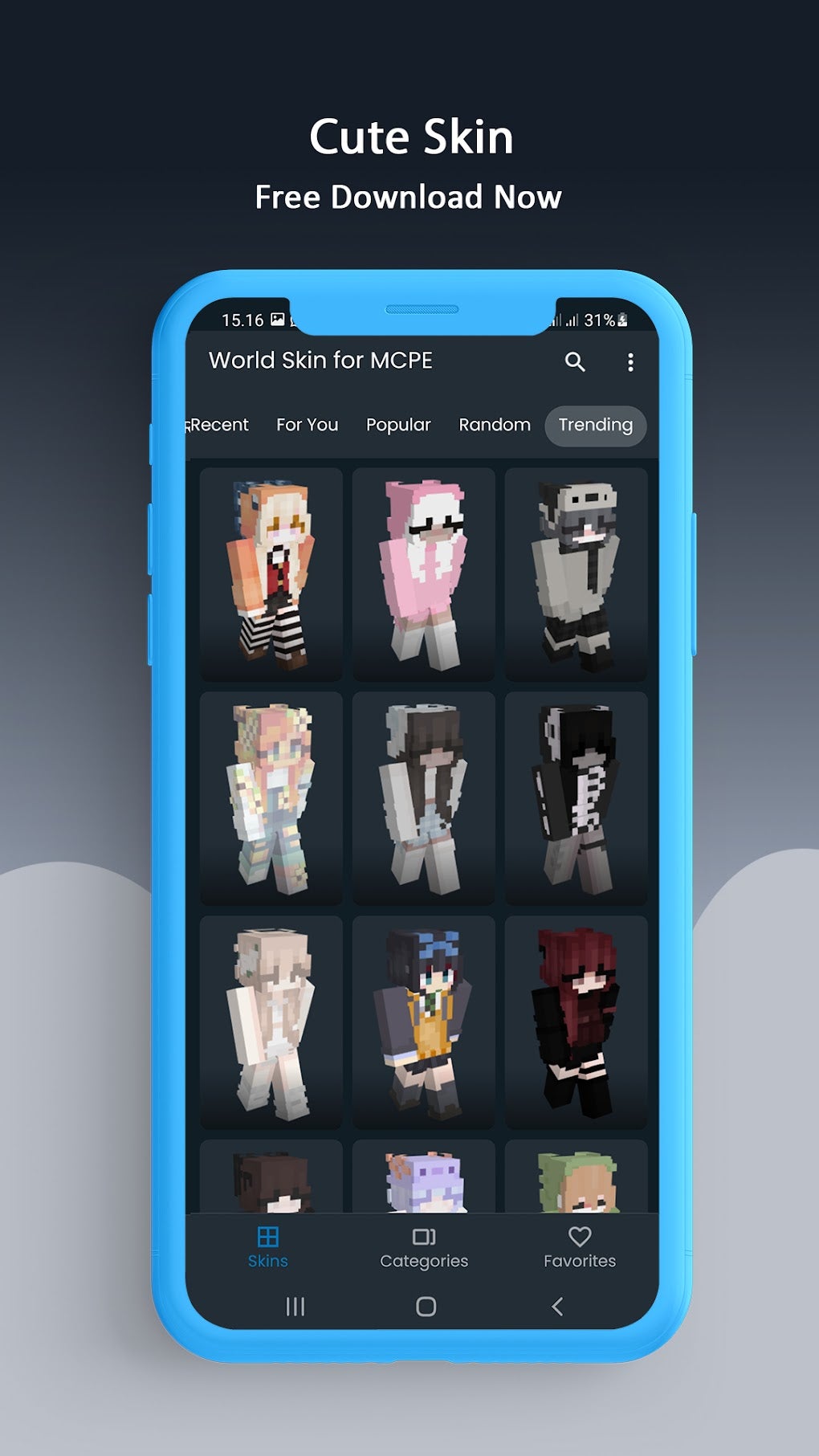 World Skin for Minecraft 2022 para Android - Descargar