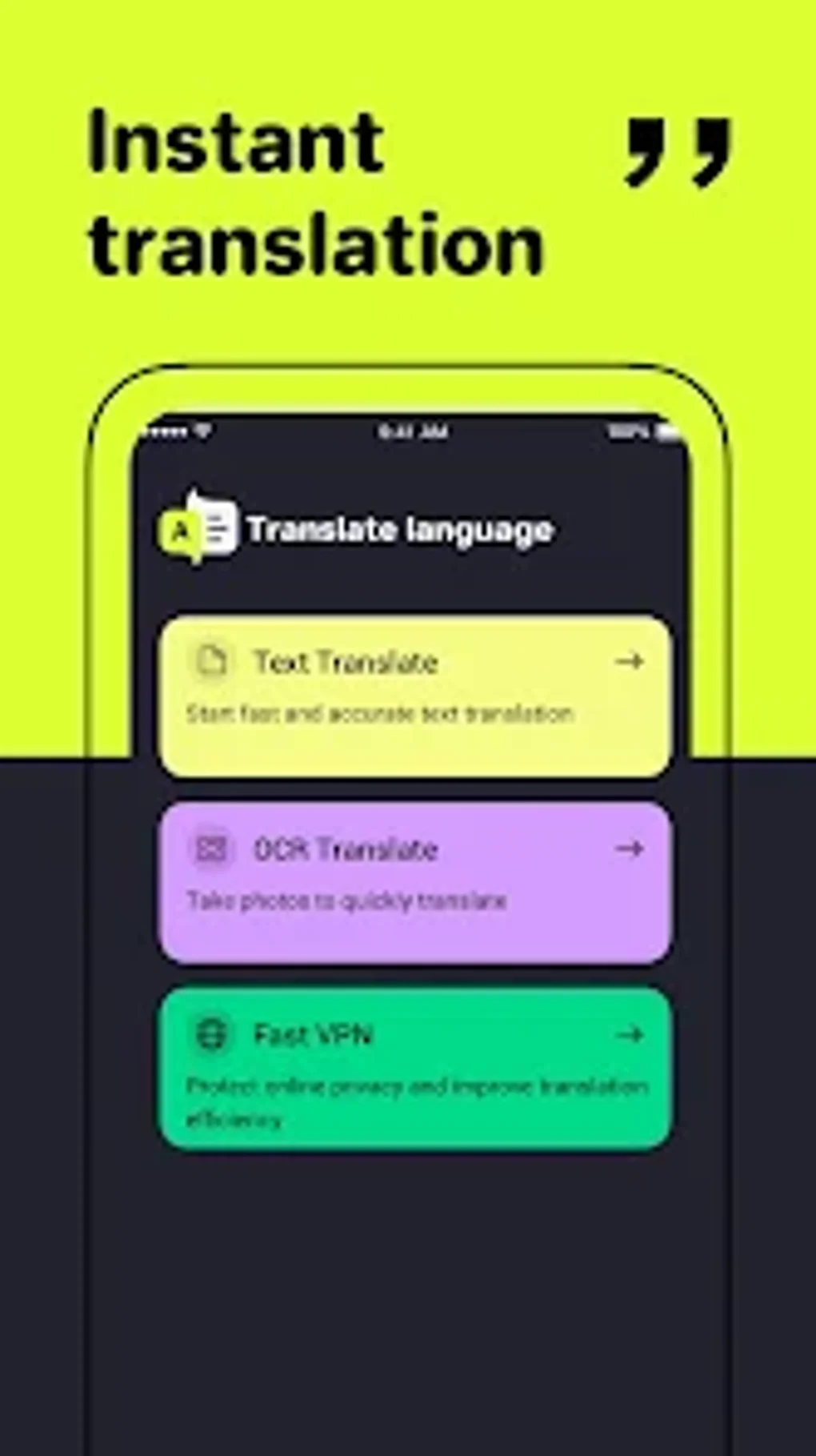Language Translator pour Android - Télécharger