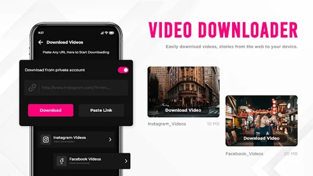 All In One HD Video Downloader para Android - Download