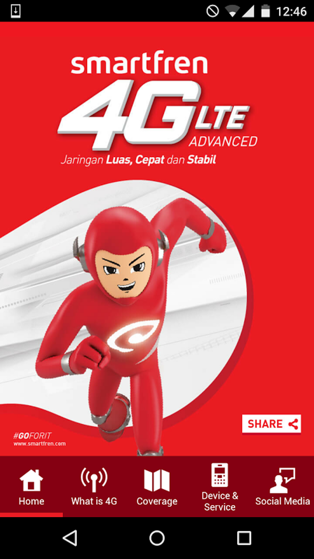 Smartfren 4G LTE Edukasi APK para Android - Descargar