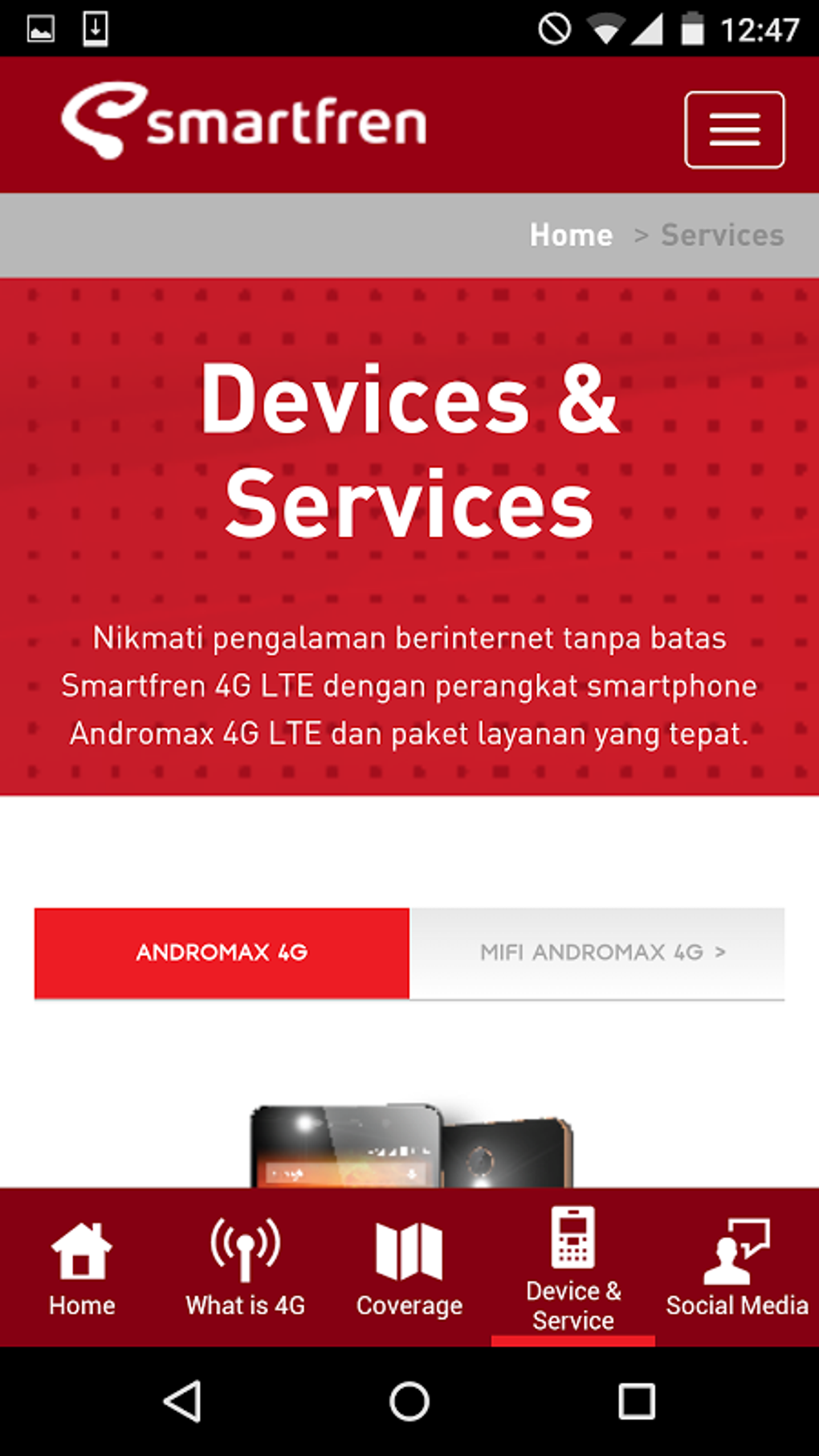 Smartfren 4G LTE Edukasi APK for Android - Download