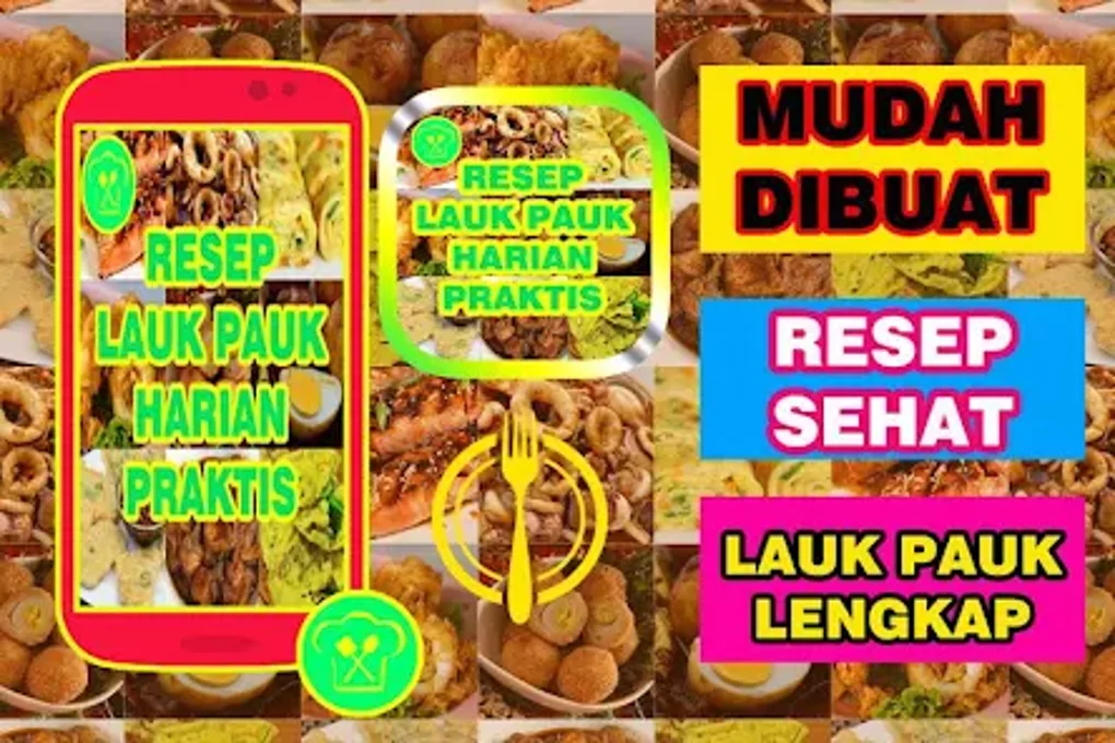 Resep Lauk Pauk Harian Praktis for Android - Download
