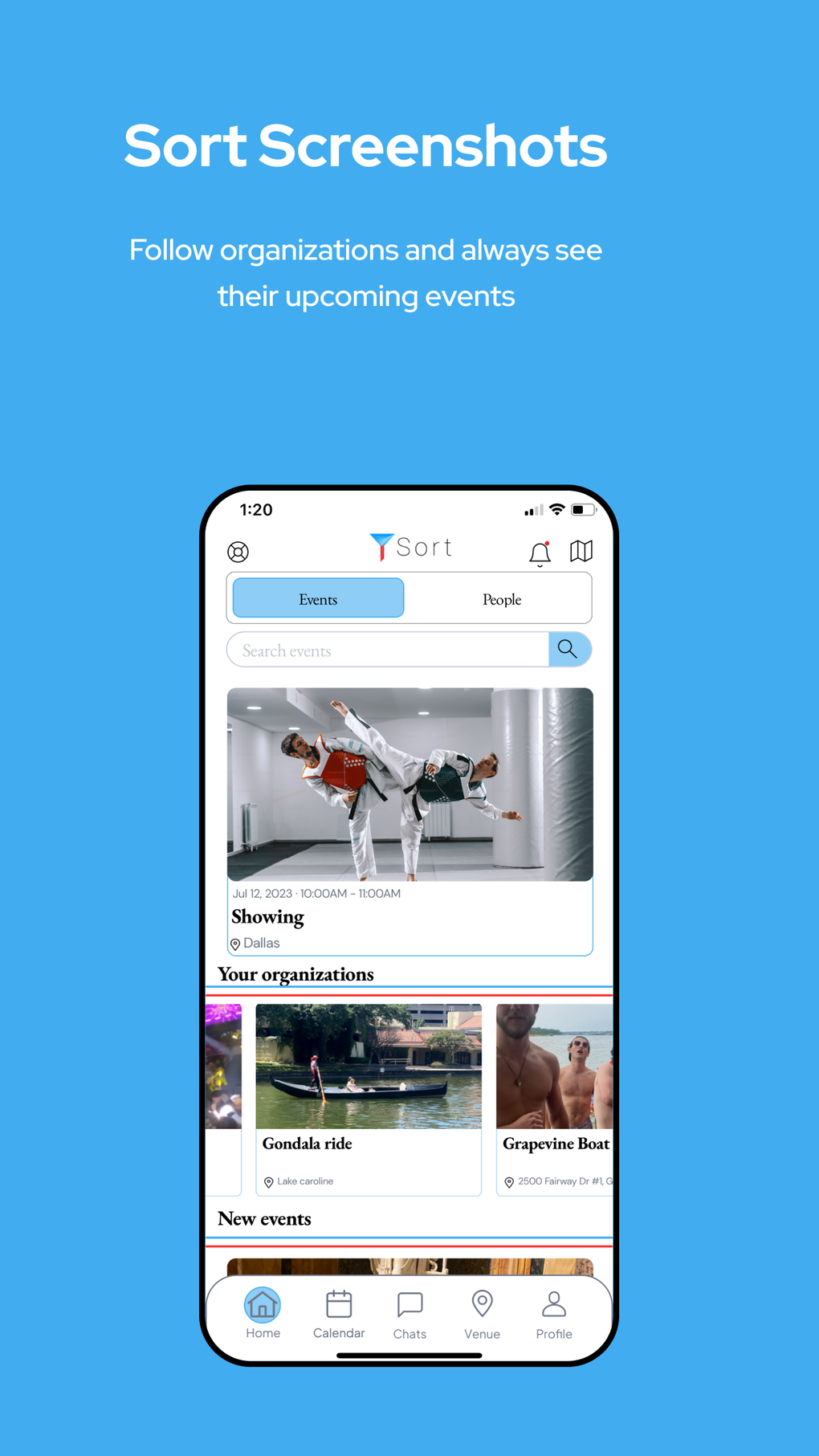 Sort app sortinc.app para iPhone - Descargar