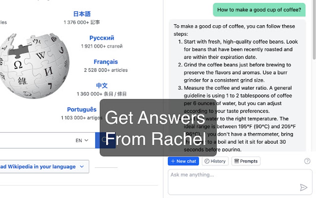 Rachel - Your ChatGPT Copilot & AI Assistant cho Google Chrome - Tiện ... Rachel - Your ChatGPT Copilot & AI Assistant cho Google Chrome - Tiện ...