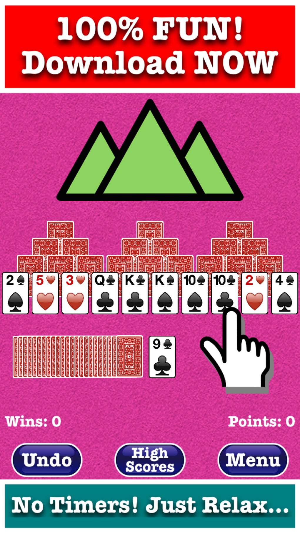 Tri Peaks Solitaire for iPhone - Download