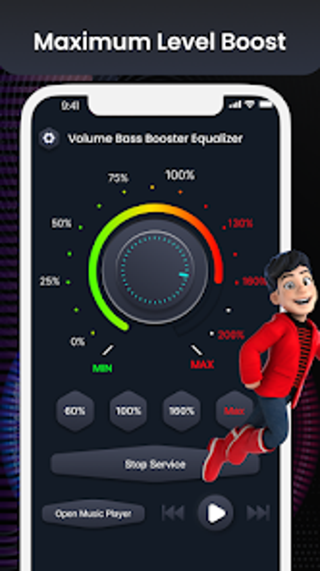 Volume Bass Booster Equalizer für Android - Download