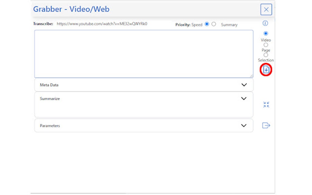 Grabber para Google Chrome - Extensão Download