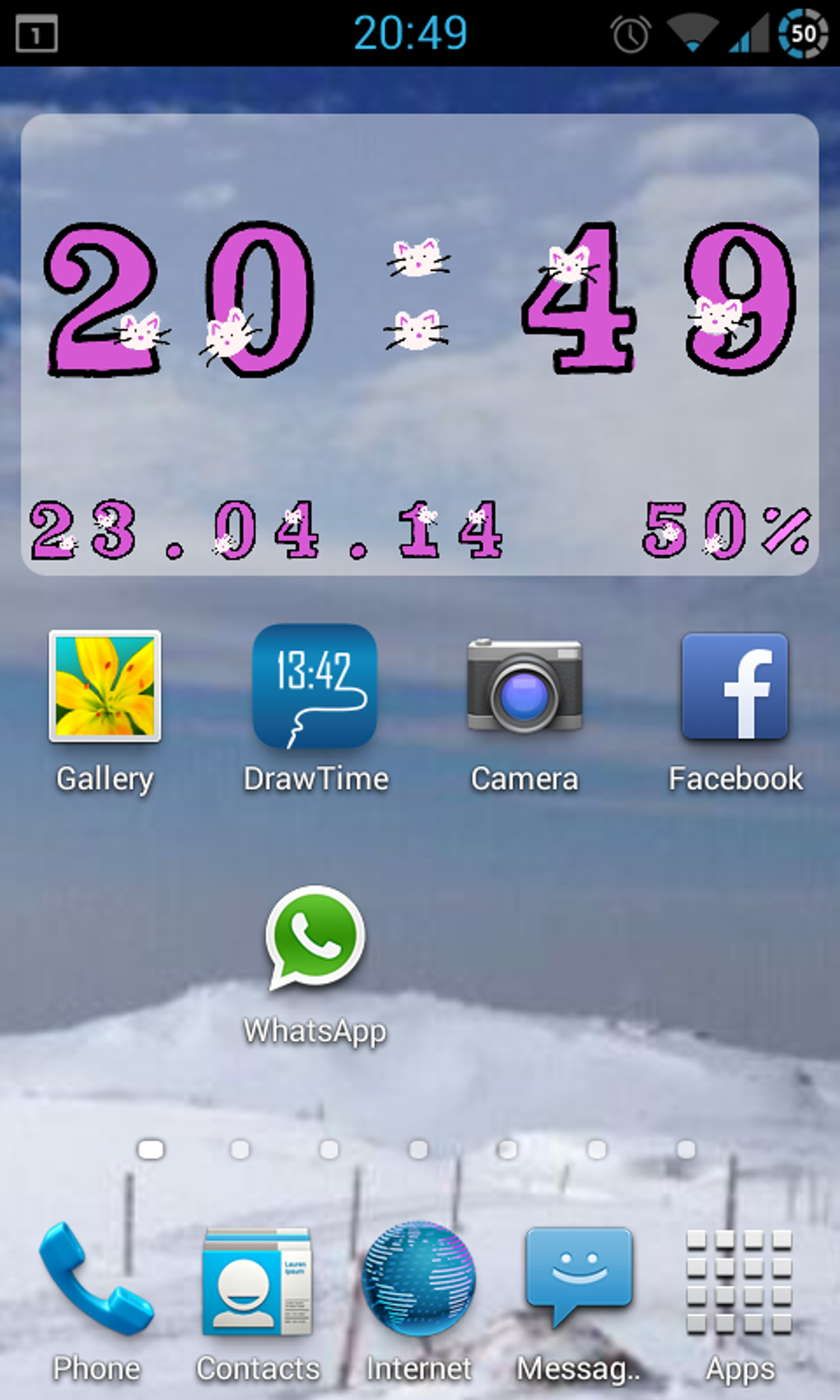 DrawTime - Draw a Clock Widget APK for Android - Download