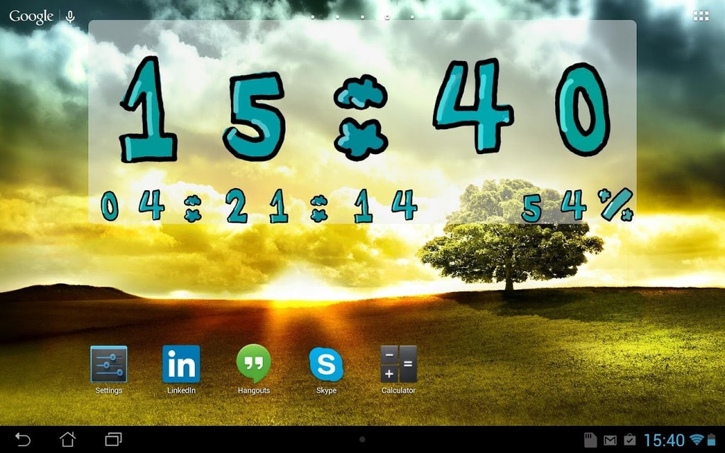 DrawTime - Draw a Clock Widget APK for Android - Download