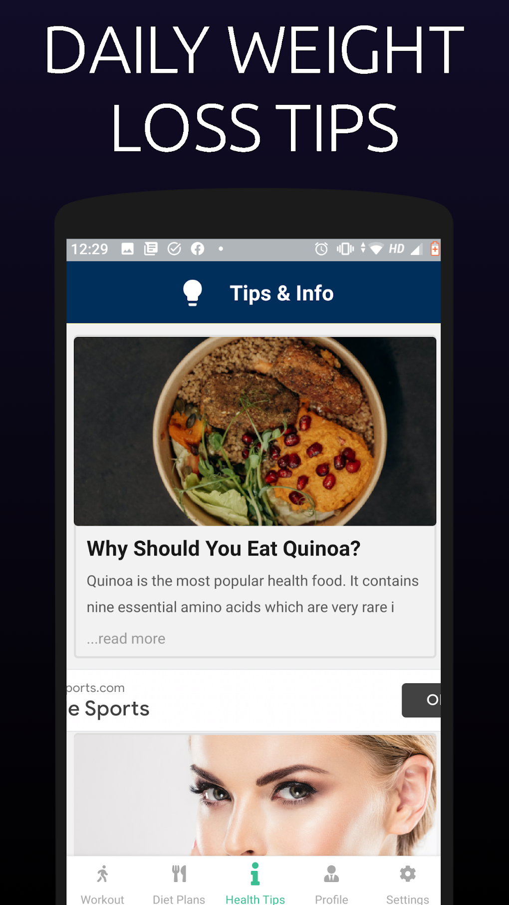 Weight Loss And Flat Belly In 30 Days for Android - Download