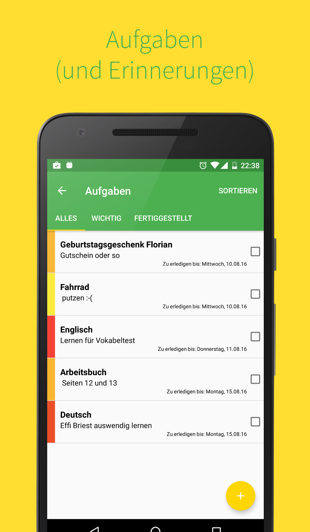 Schedule Deluxe para Android - Descargar