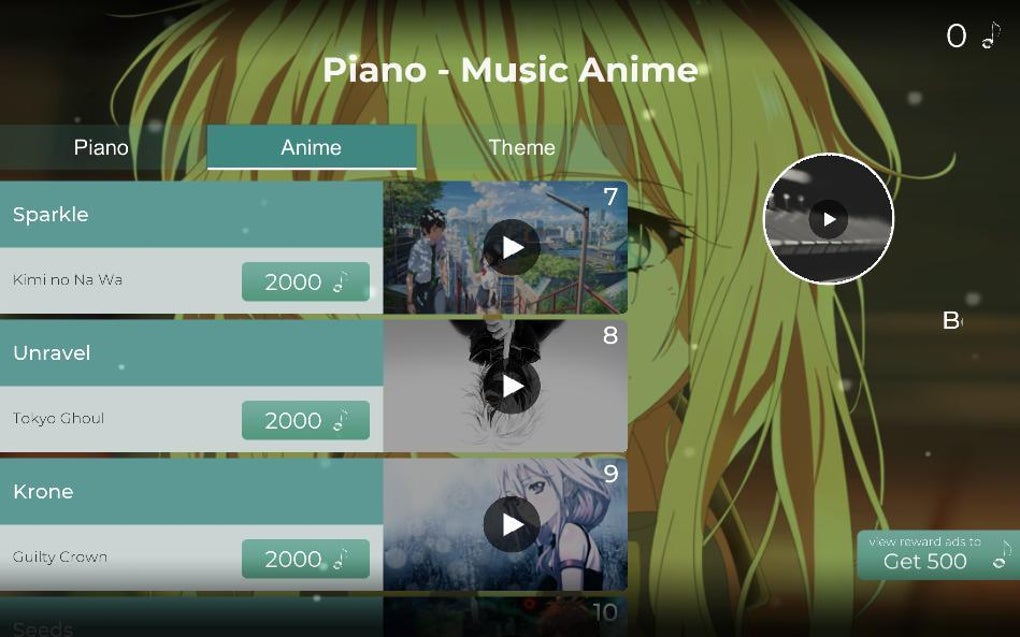 Piano Tile - The Music Anime for Android - Download