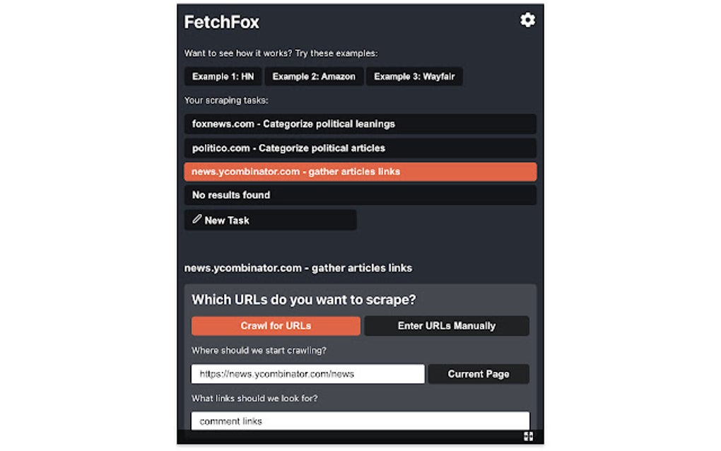 FetchFox para Google Chrome - Extensión Descargar