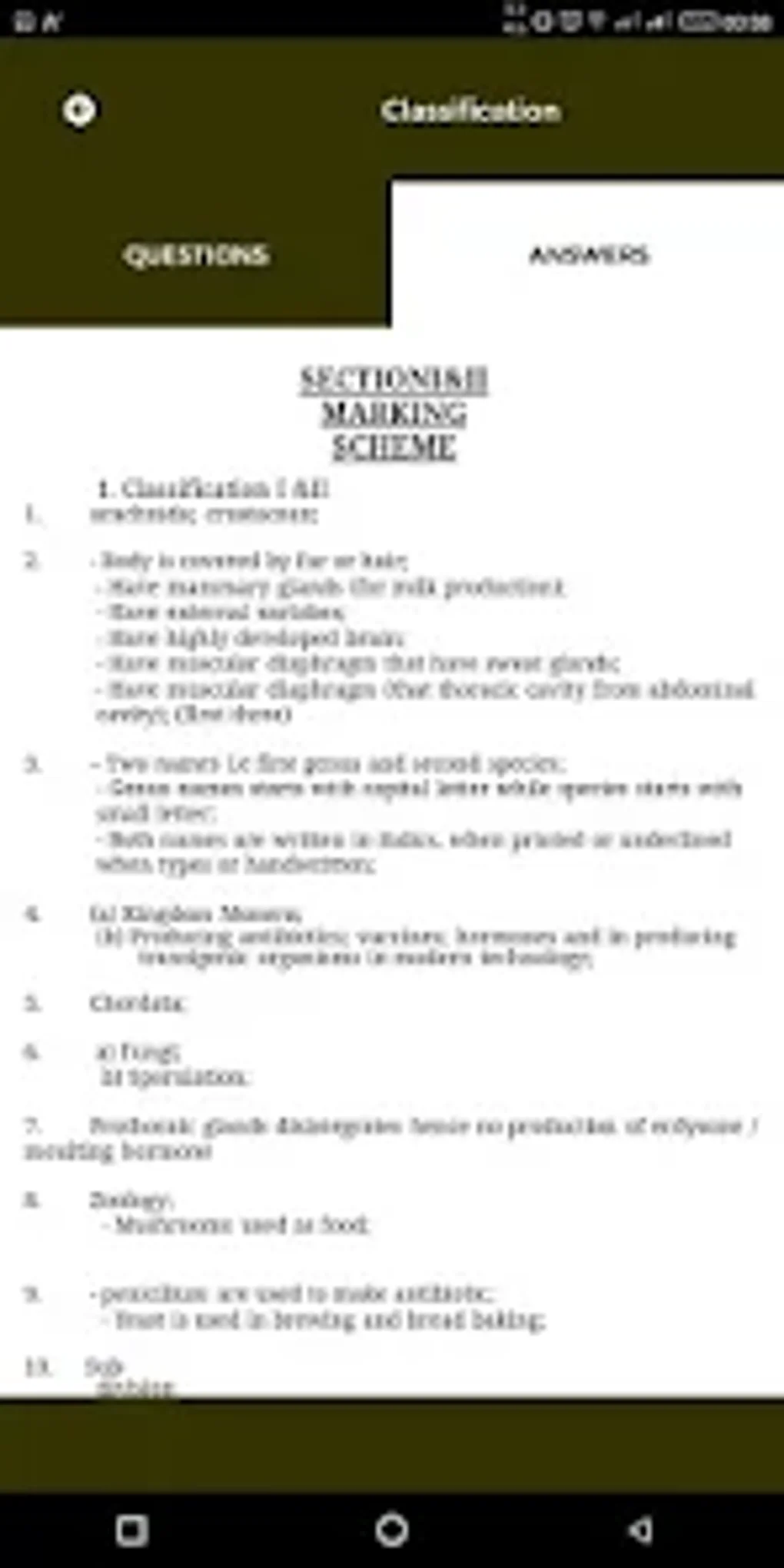 Android Için Biology Topical Qa F1 F4 İndir