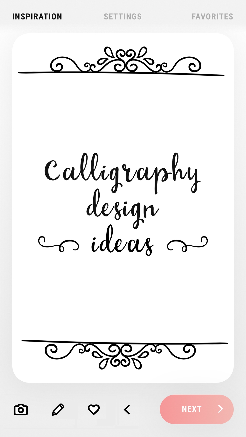 Calligraphy Typography Design สำหรับ Iphone ดาวน์โหลด
