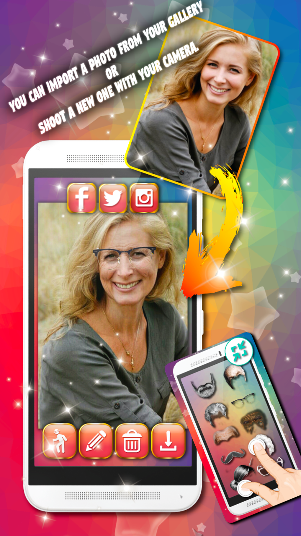 Old Age Face Editor Photo Ap for Android - Download