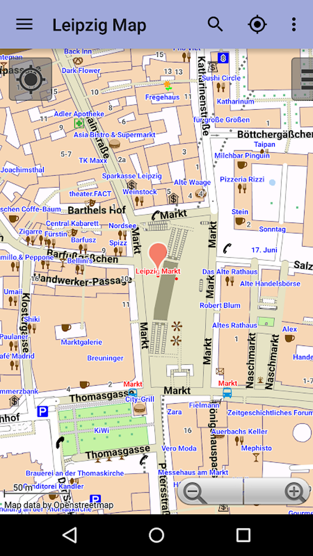 Leipzig Offline City Map Lite APK para Android - Descargar