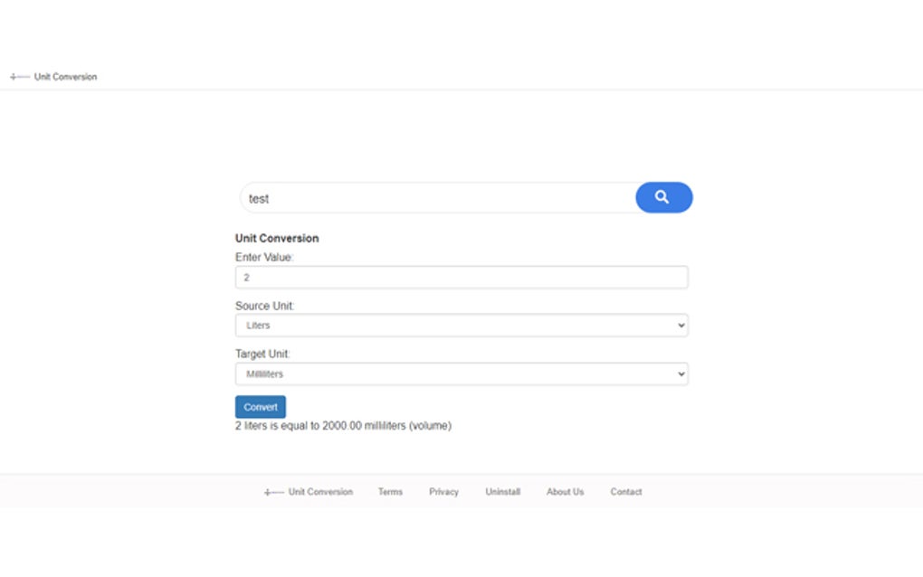 Unit Conversion for Google Chrome - Extension Download