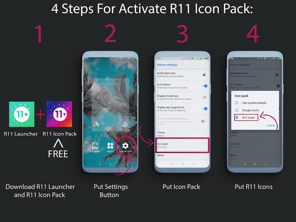 R11 Launcher APK for Android - Download