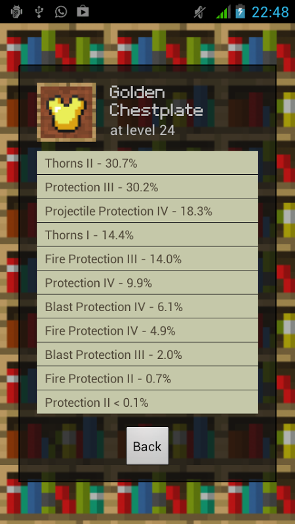 Android 용 Enchanty - Minecraft EnchCalc APK - 다운로드