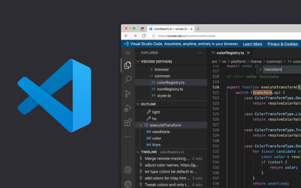 VS Code Google Chrome 