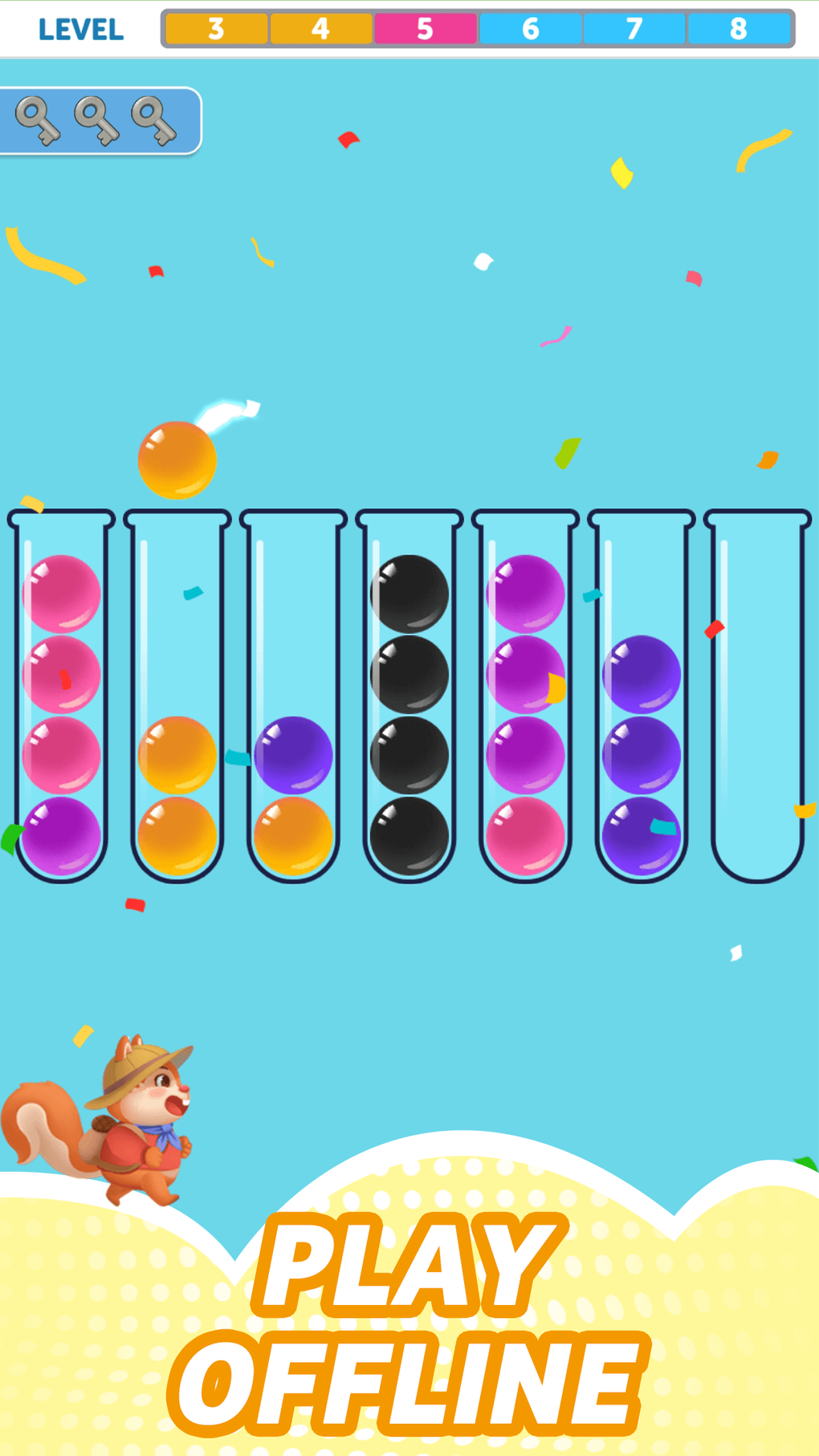 Bubble Sorting: Colorful Ball for iPhone - Download