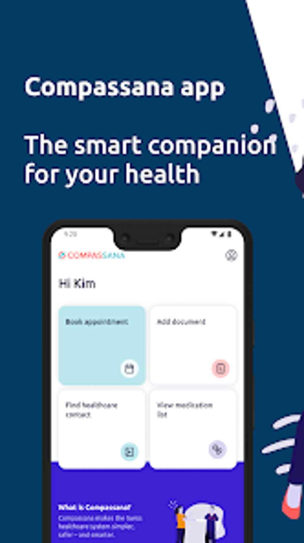 Compassana. Health manager para Android - Descargar