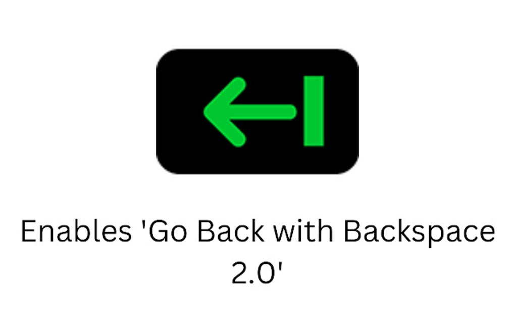 Go Back with Backspace 2.0 for Google Chrome - Extension Download