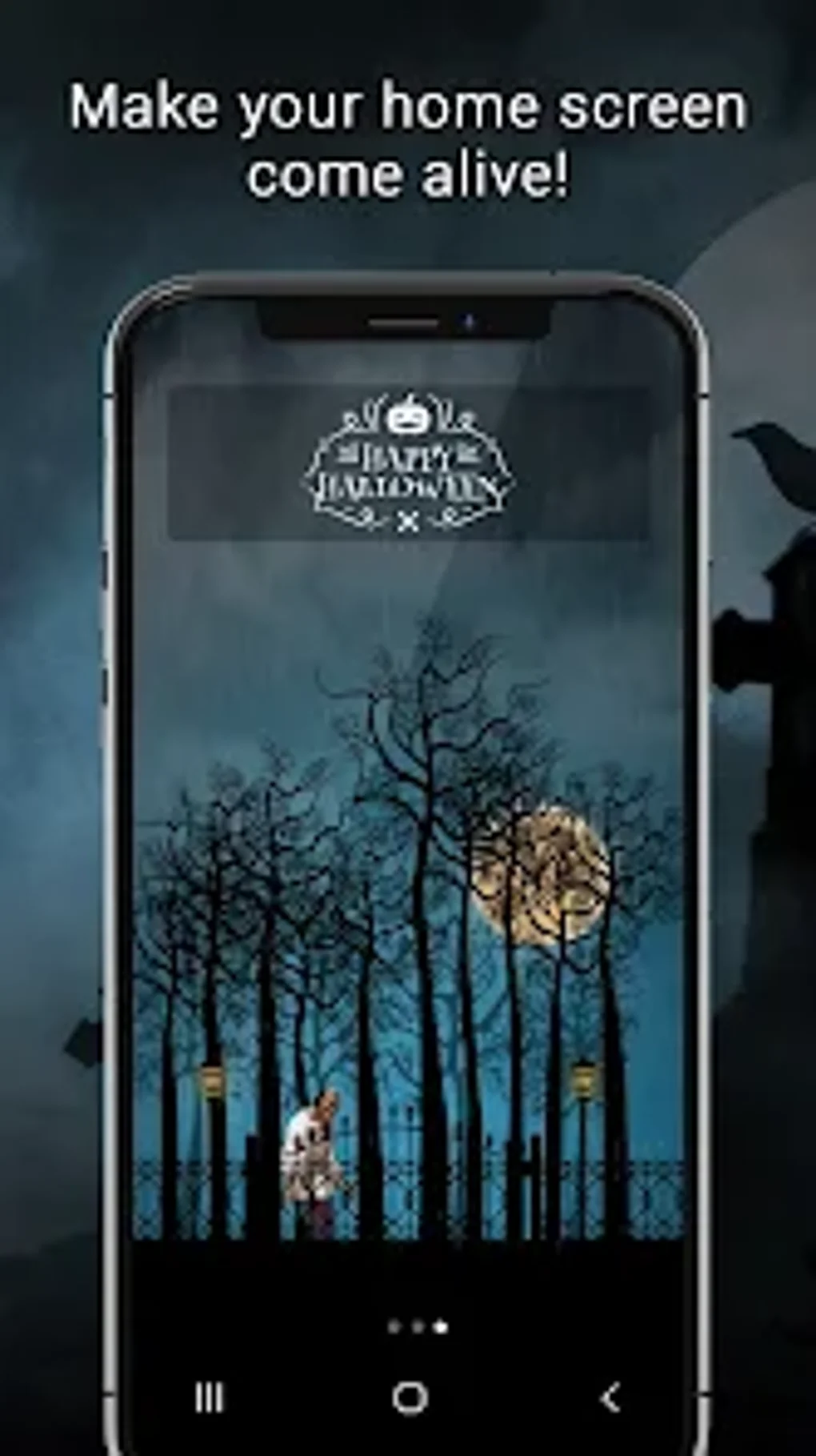 Halloween live wallpaper for Android - Download