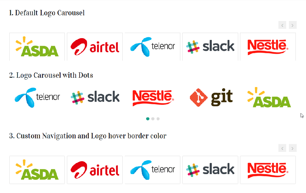 Logo Carousel Logo Slider Logo Showcase And Clients Logo Gallery