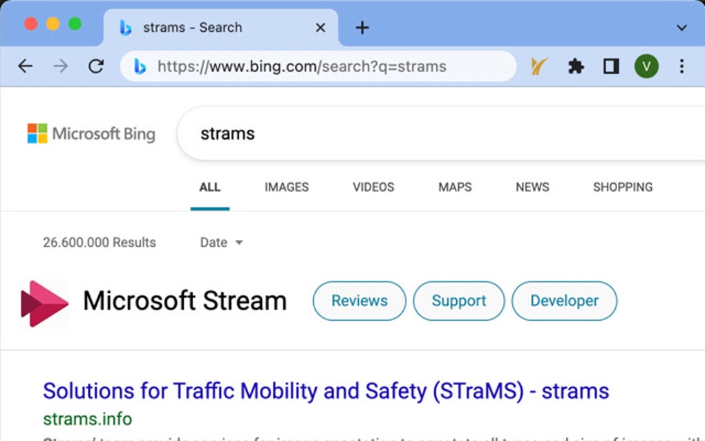 Your Best Streams Default Search cho Google Chrome - Tiện ích mở rộng ...