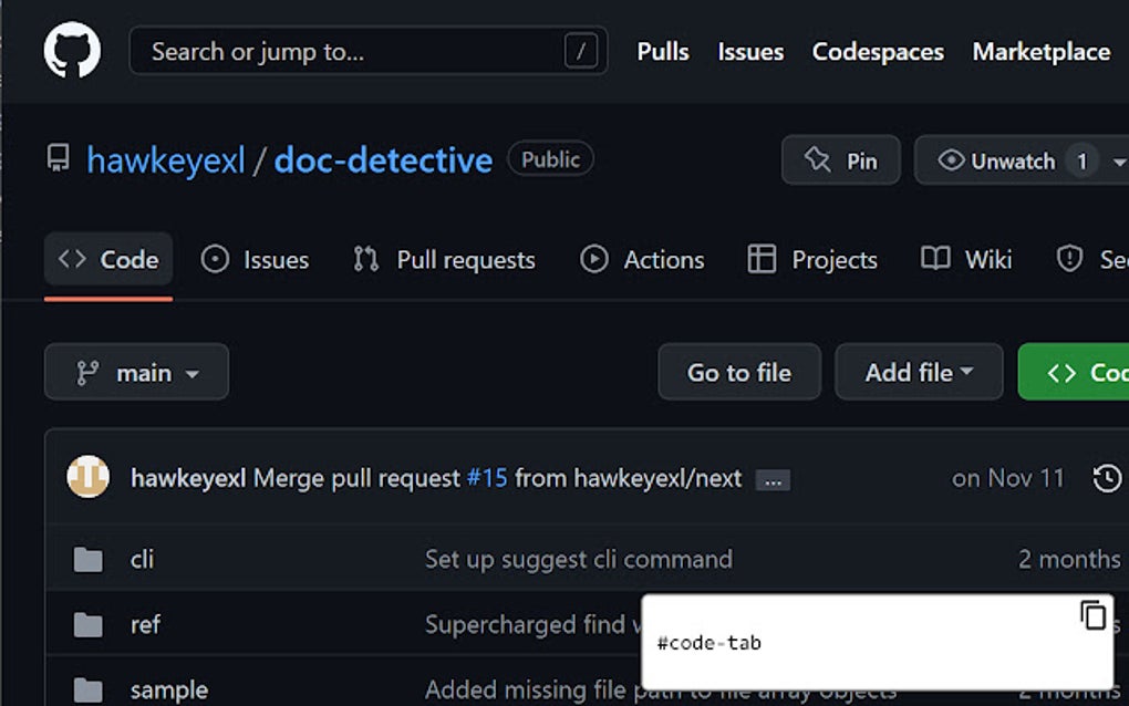Doc Detective Companion for Google Chrome - Extension Download