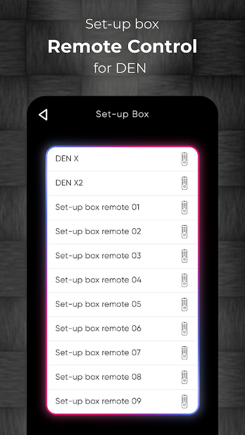 Remote Control For DEN APK for Android - Download