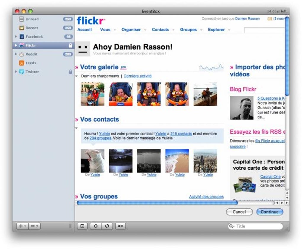 EventBox para Mac - Descargar