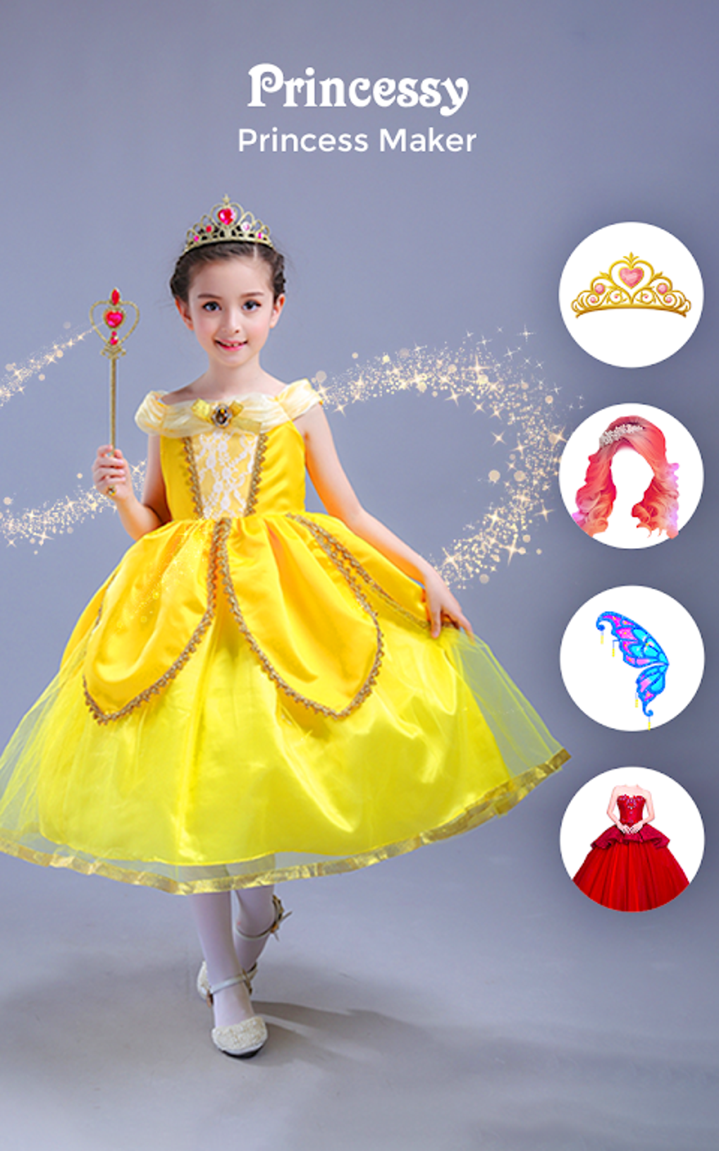 Princessy - Fairy princess style editor, makeover APK for Android ...