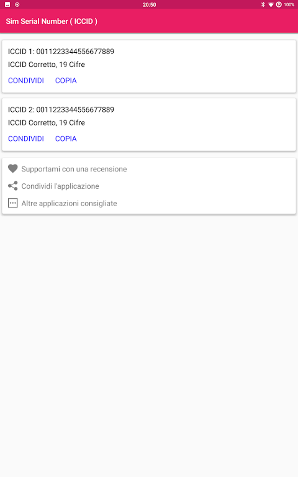 Sim Serial Number ( ICCID) para Android - Descargar