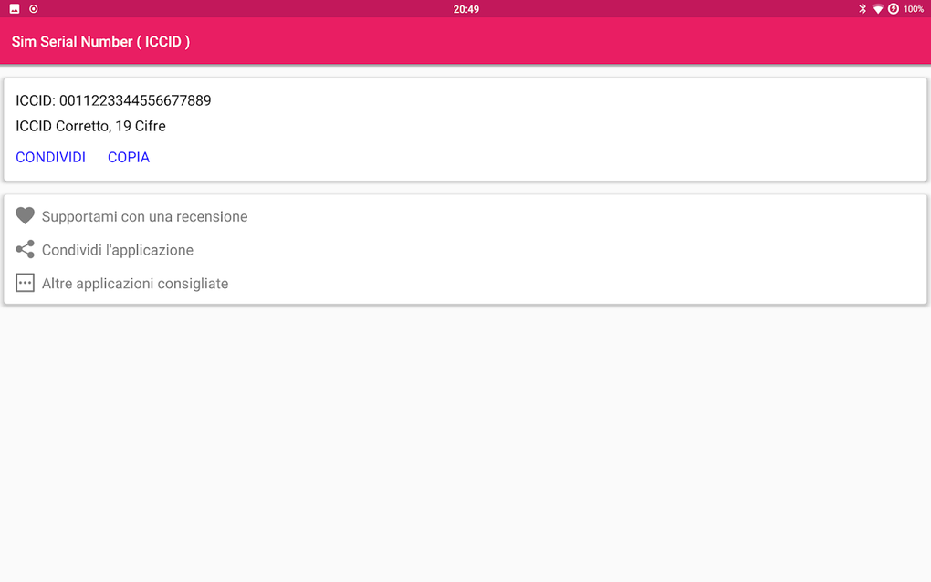 Sim Serial Number ( ICCID) para Android - Descargar