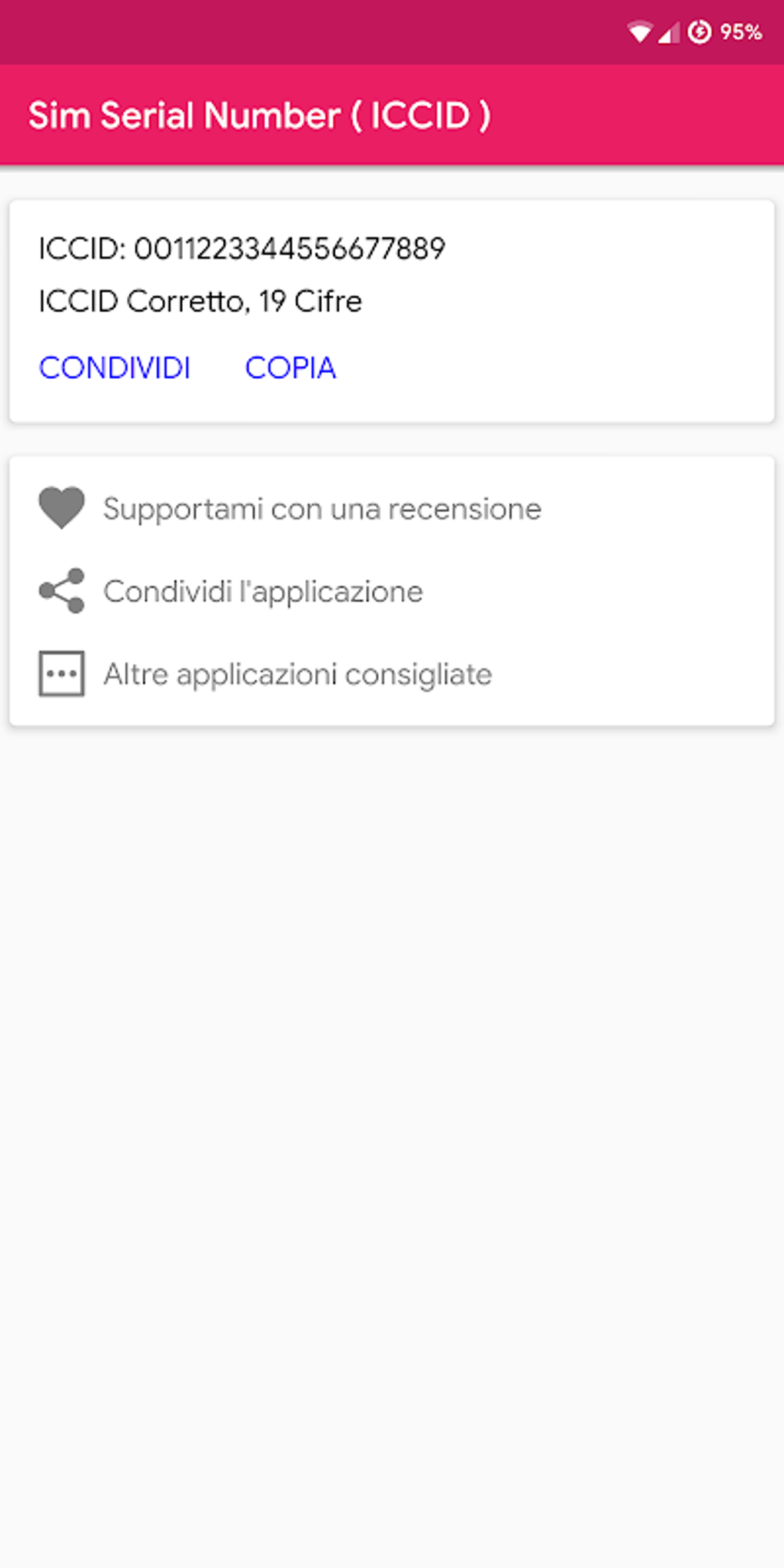 Sim Serial Number ( ICCID) para Android - Descargar