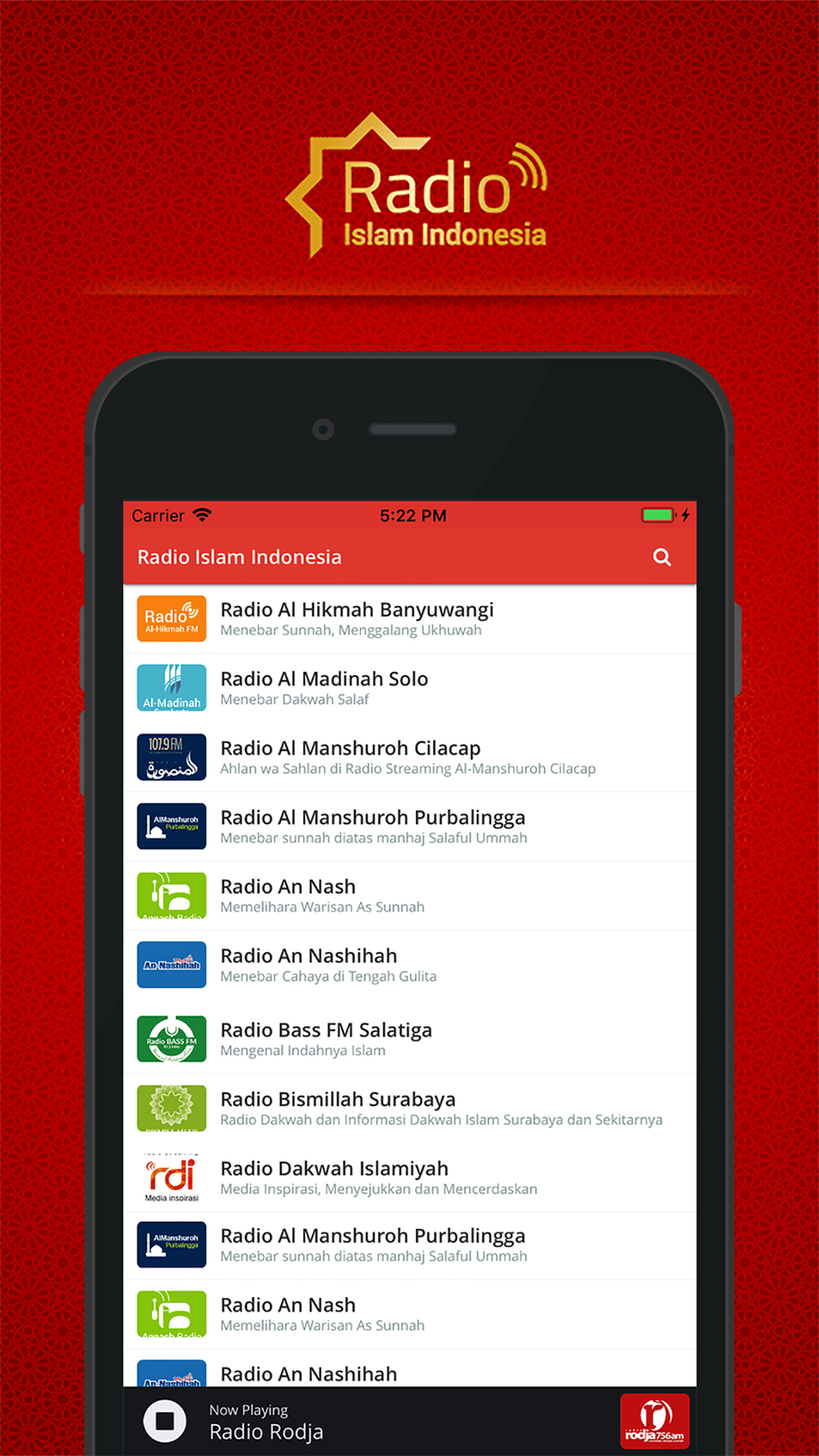 Radio Islam Indonesia para iPhone - Download