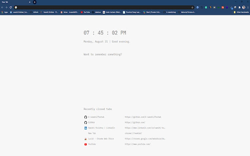 Protab for Google Chrome - Extension Download