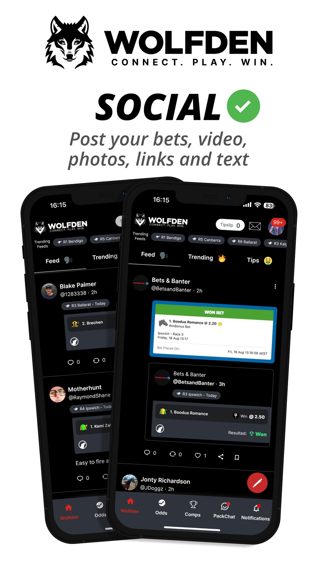 Wolfden - CONNECT. PLAY. WIN. for iPhone - Download