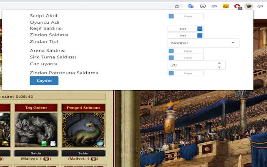 Resurrection Gladiatus Script for Google Chrome - Extension Download Resurrection Gladiatus Script for Google Chrome - Extension Download
