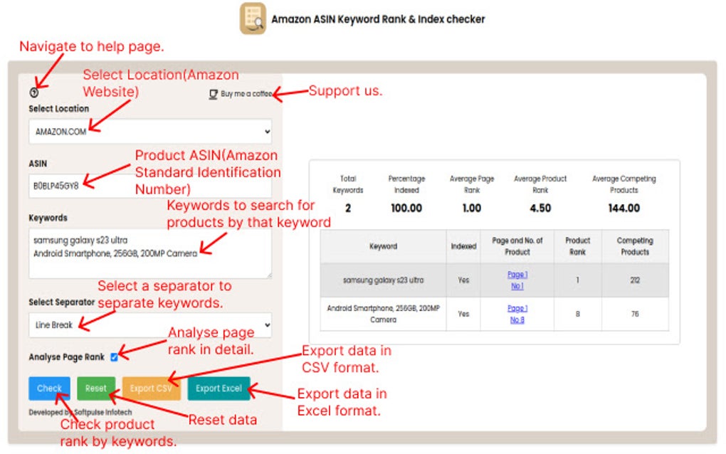 Amazon ASIN Keyword Rank & Index checker for Google Chrome - Extension ...