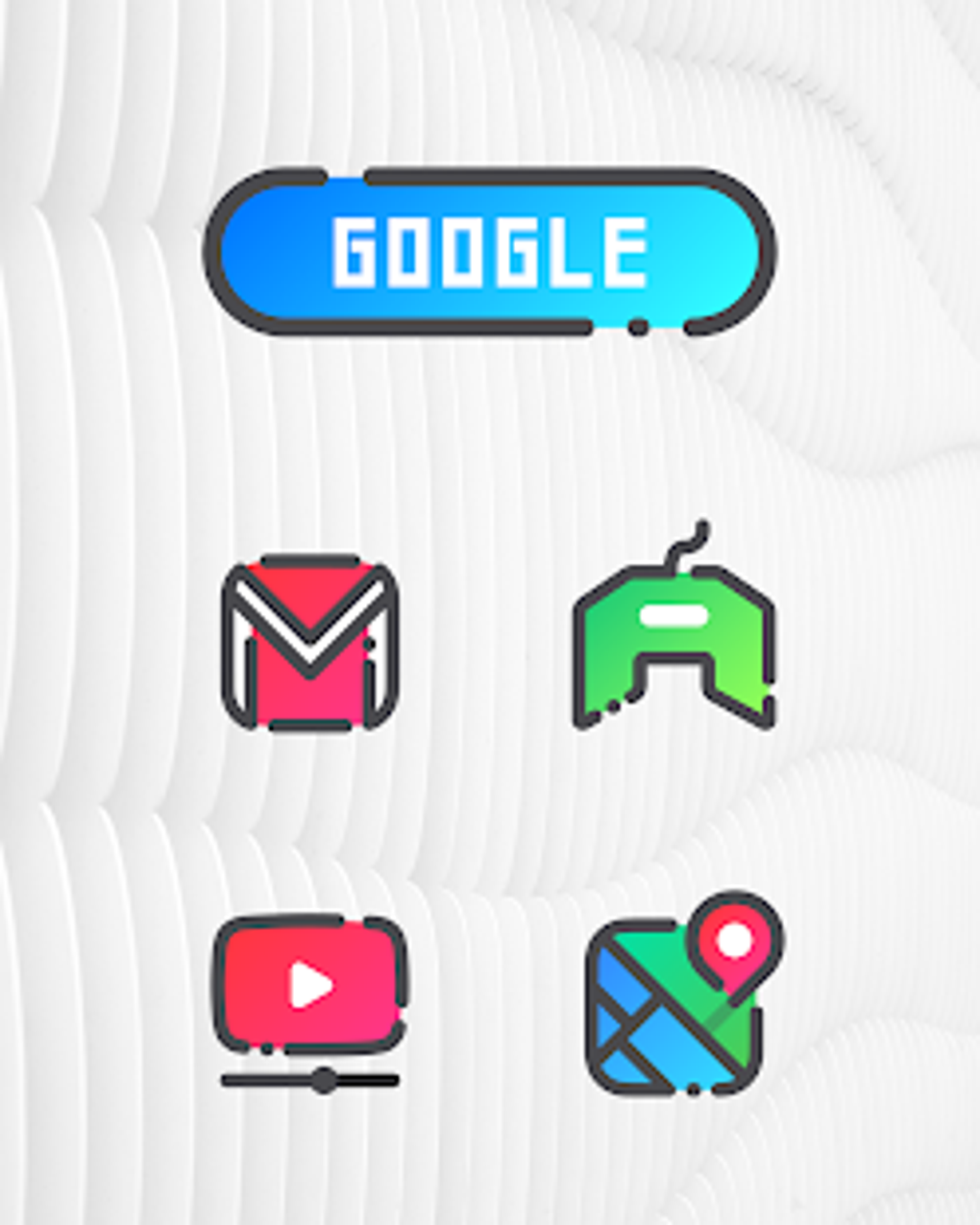 GRADION - Icon Pack para Android - Descargar