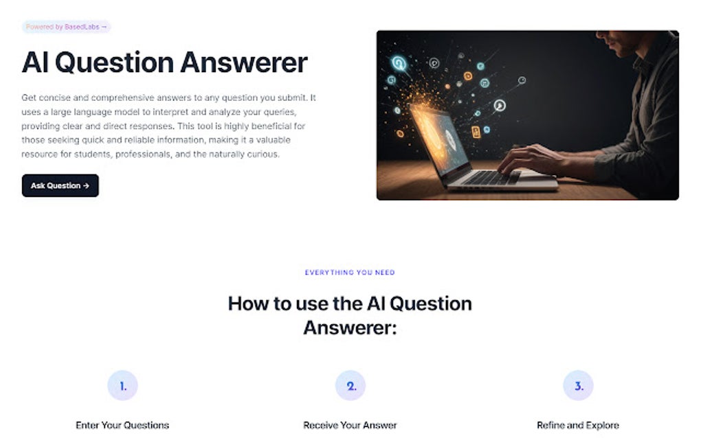 AI Question Answerer cho Google Chrome - Tiện ích mở rộng Tải về