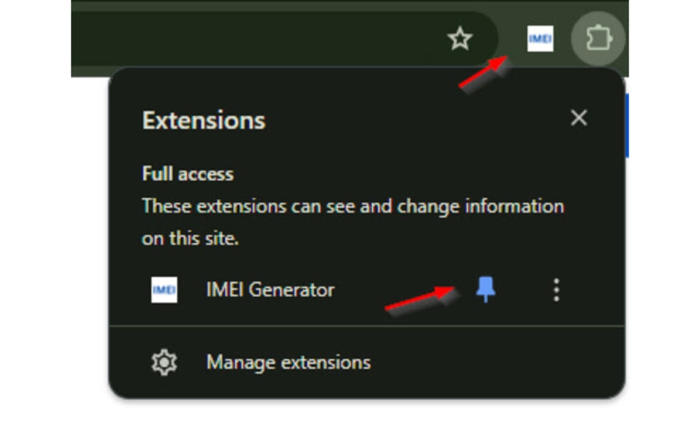 IMEI Generator for Google Chrome - Extension Download