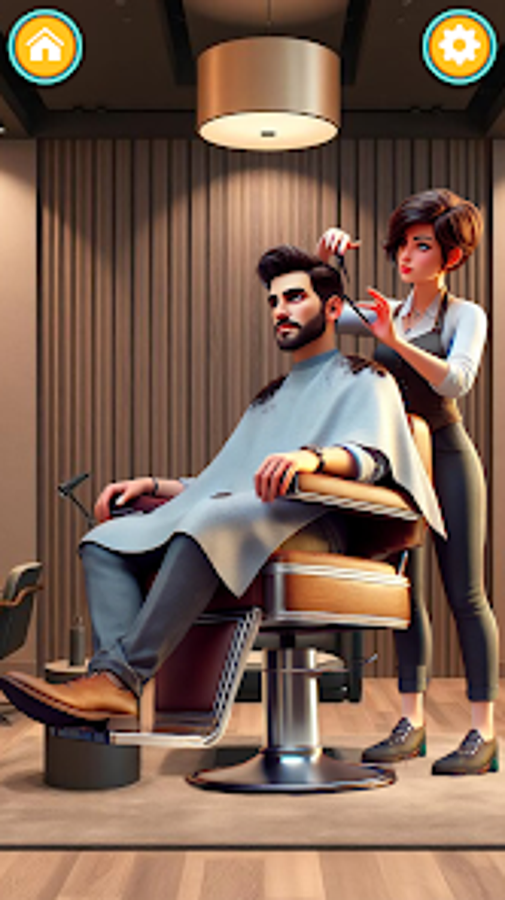 Barber Shop Hair Salon Games สำหรับ Android - ดาวน์โหลด