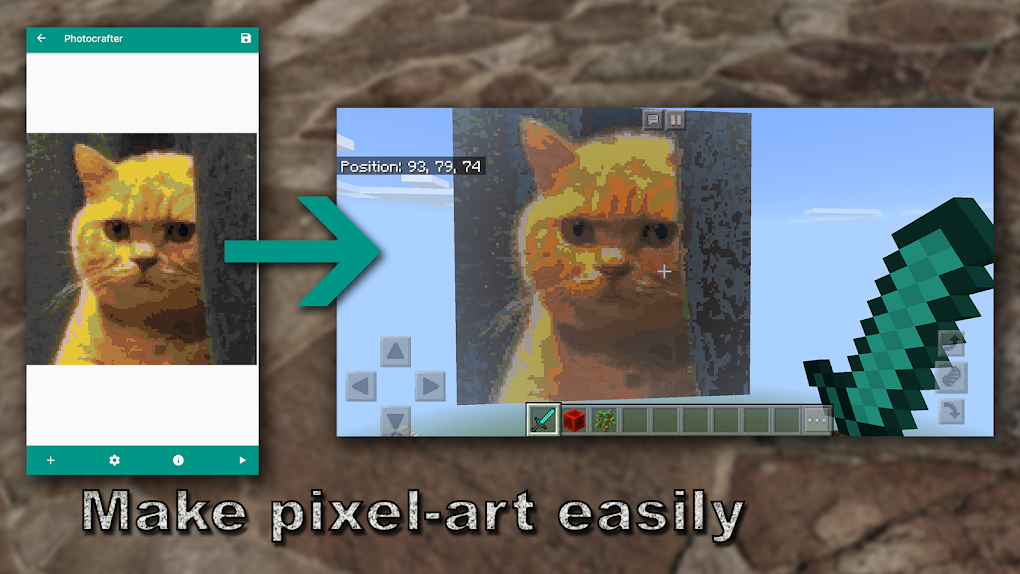 Pixelart builder for Minecraft APK pour Android - Télécharger