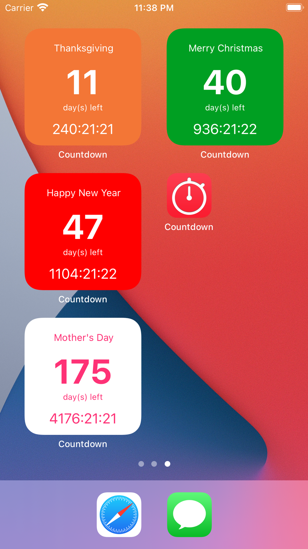 Countdown pour iPhone - Télécharger